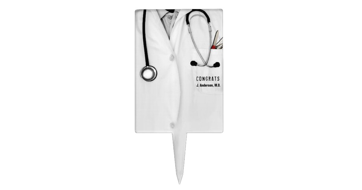 medical school graduation cake topper | Zazzle
