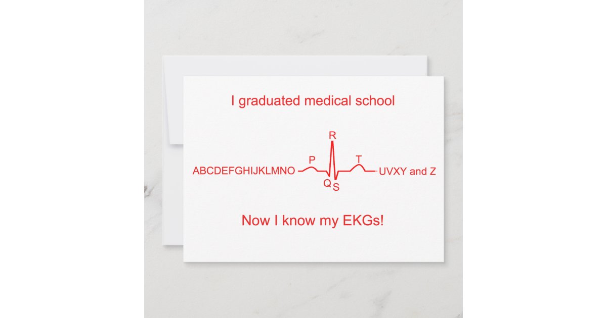 Medical School Graduation Cards | Zazzle