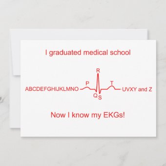 Medical School Graduation Cards | Zazzle