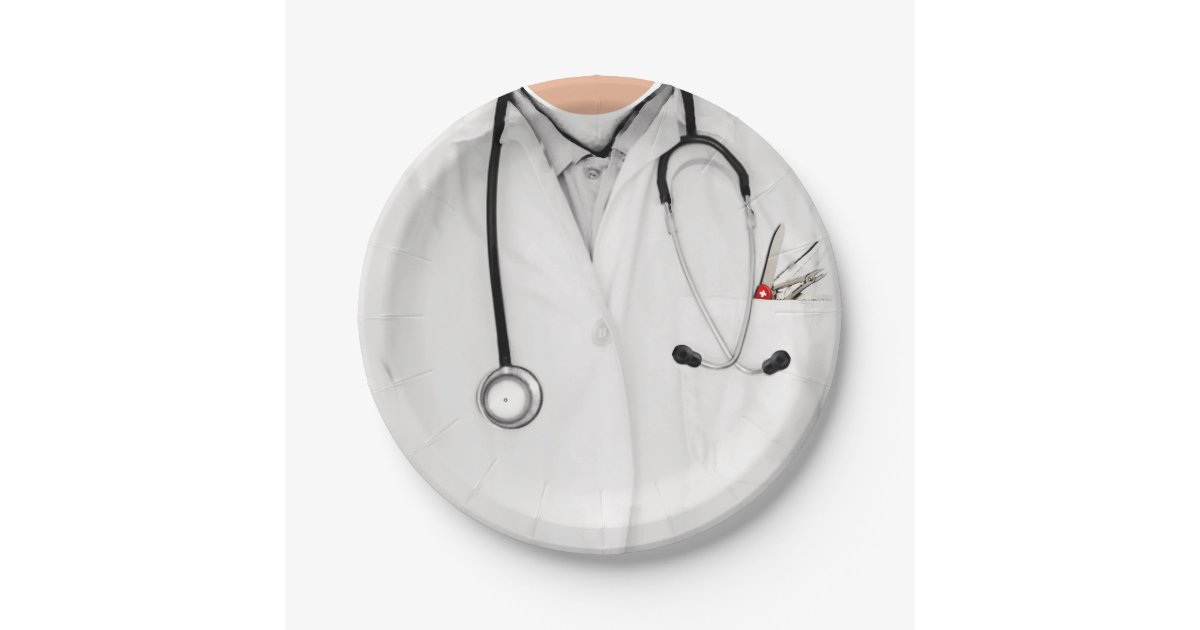 Medical School Graduation Paper Plates | Zazzle