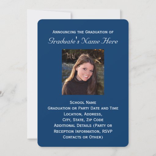 Medical School Nursing Photo Graduation Save The Date | Zazzle