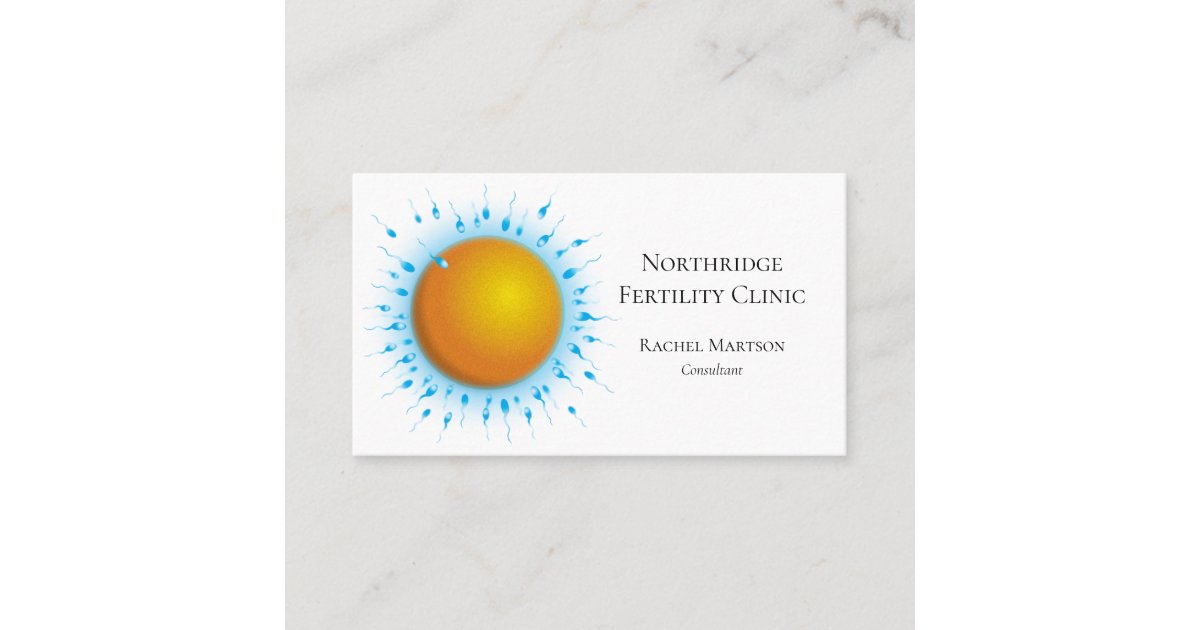 Medical Science Fertility Family Clinic Business Card | Zazzle