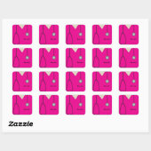 Medical Scrubs Hot Pink Sticker | Zazzle