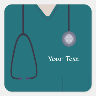Scrub Stickers | Zazzle