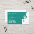 Medical Staffing Human Resources Business Cards | Zazzle