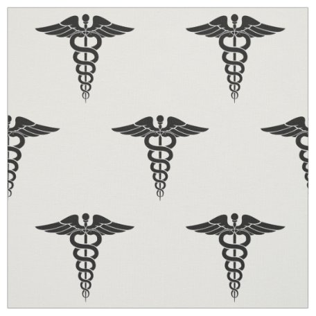 Medical Design Pattern Fabric | Zazzle.com