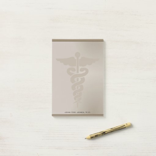 Medical Symbol Post It Note | Zazzle