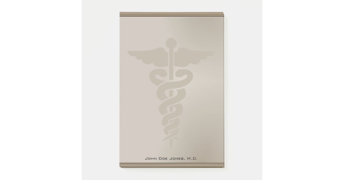 Medical Symbol Post It Note | Zazzle