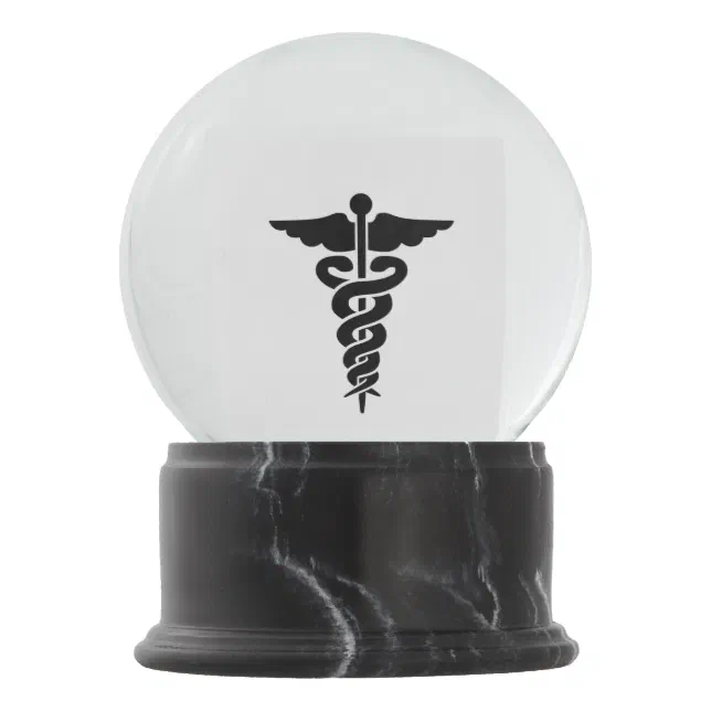 Medical Symbol Snow Globe | Zazzle