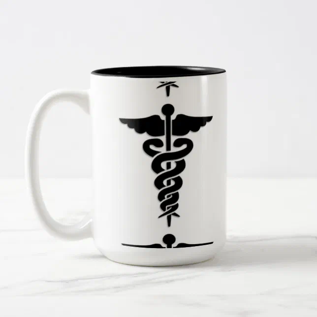 Medical Symbol Two-Tone Coffee Mug | Zazzle