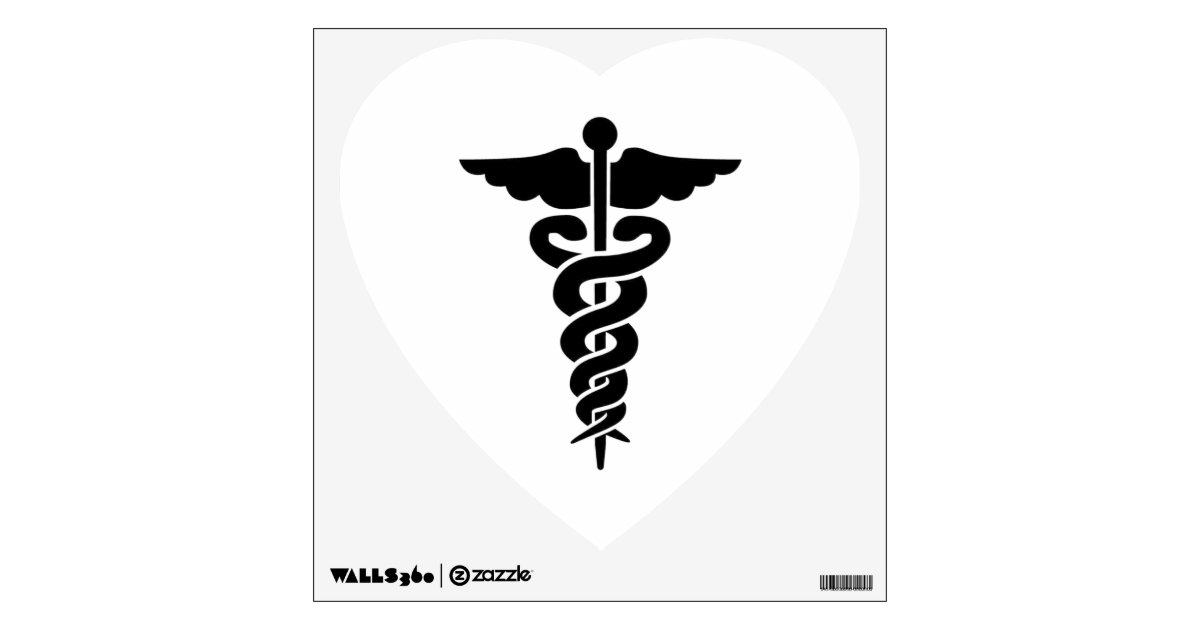 Medical Symbol Wall Decal | Zazzle
