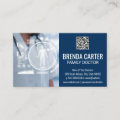 Medical Technology | QR Scan Code | Doctor Business Card | Zazzle