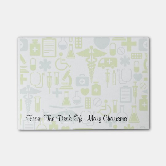 Medical Theme Post Notes | Zazzle