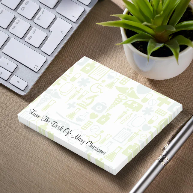 Medical Theme Post Notes | Zazzle