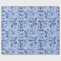 Medical Themed Blue RN Nurse Graduation Wrapping Paper | Zazzle