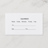 Medical Vein Center Appointment Card | Zazzle