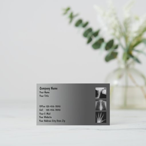Medical X Ray Business Cards | Zazzle