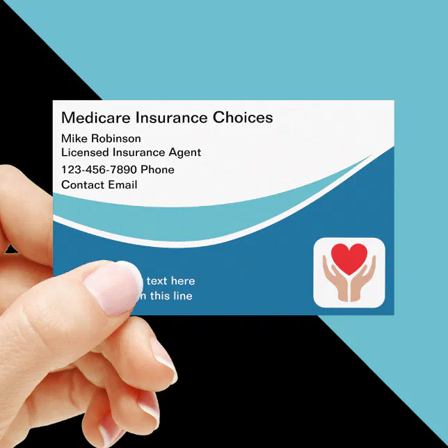Medicare Health Insurance Rep Business Card | Zazzle