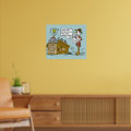 Medicare Joke Cartoon by Ric Leonard Poster | Zazzle