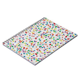 Medication Nurse Pharmacy Doctor Pill Design Notebook | Zazzle