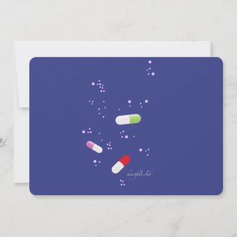 Medicine Capsules Graduation Party Invitation | Zazzle