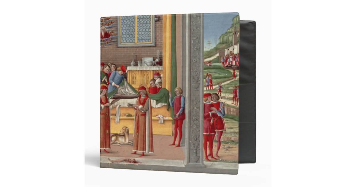 Medieval amputation scene binder | Zazzle