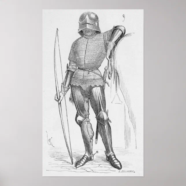 Medieval Archer Poster | Zazzle