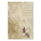 Medieval Calligraphy with Nature Tissue Paper | Zazzle