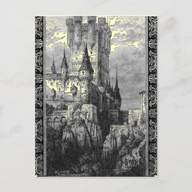 Medieval Castle Postcard | Zazzle