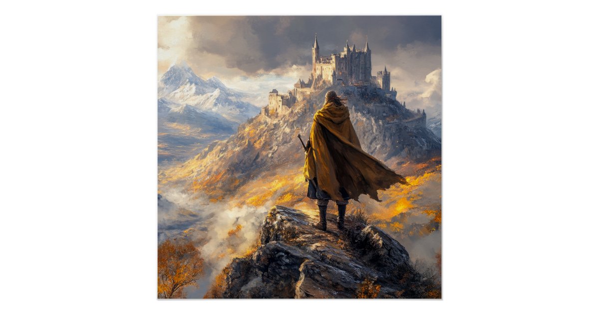 Medieval Castle Poster | Zazzle