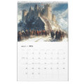 Medieval Castles: Historical Art Calendar | Zazzle