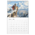 Medieval Castles: Historical Art Calendar | Zazzle