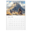 Medieval Castles: Historical Art Calendar | Zazzle