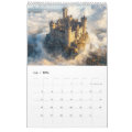 Medieval Castles: Historical Art Calendar | Zazzle