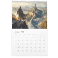 Medieval Castles: Historical Art Calendar | Zazzle