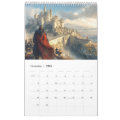 Medieval Castles: Historical Art Calendar | Zazzle