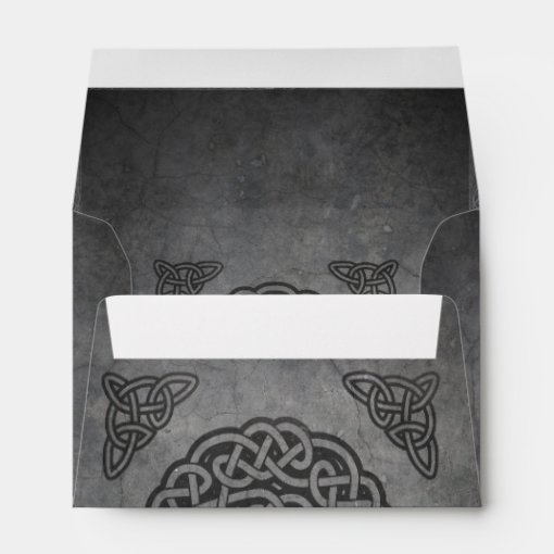 Medieval Celtic Wedding Envelope | Zazzle