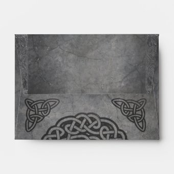 Medieval Celtic Wedding Envelope | Zazzle