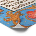 Medieval Christian Catholic Resurrection Easter Poster | Zazzle