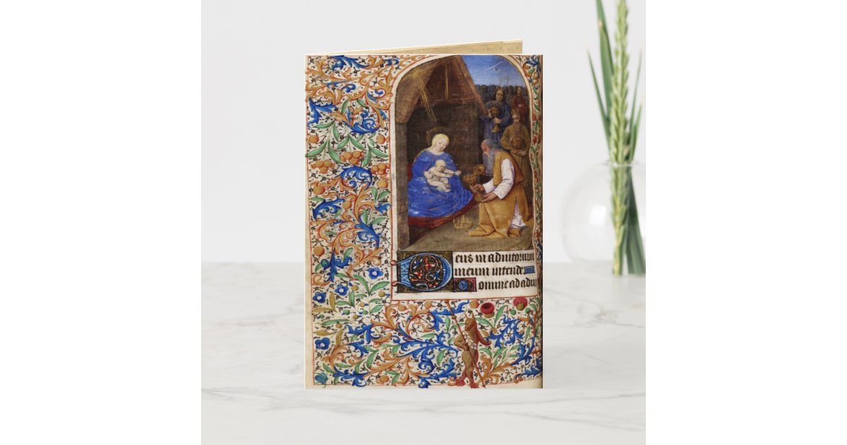 Medieval Christmas Card 4 | Zazzle