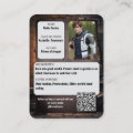 Medieval Coscard Cosplay Trading Cards | QR Code | Zazzle