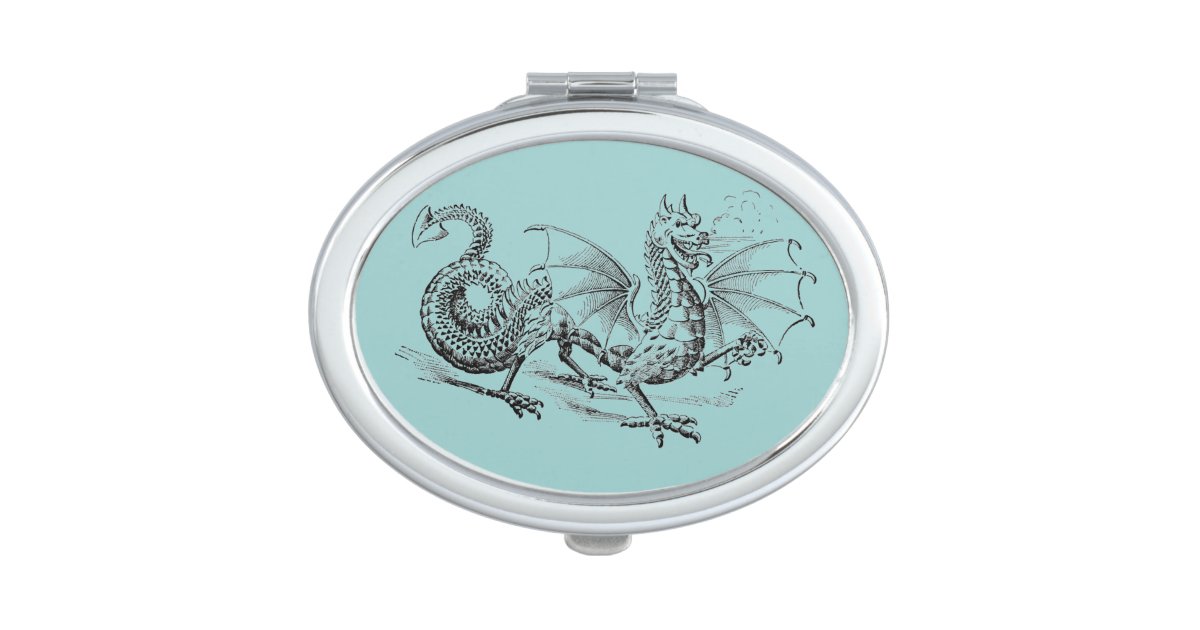 Medieval Dragon Compact Mirror | Zazzle