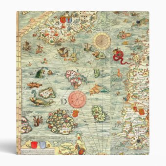 Medieval Europe Map Binder | Zazzle