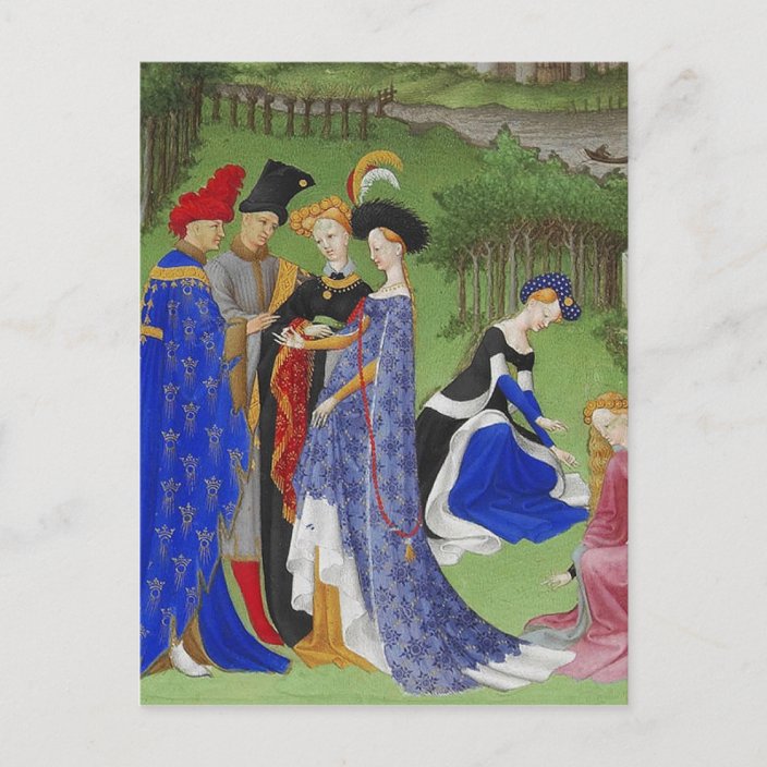 Medieval Greetings Postcard | Zazzle.com