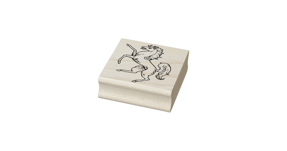 medieval horse art stamp | Zazzle