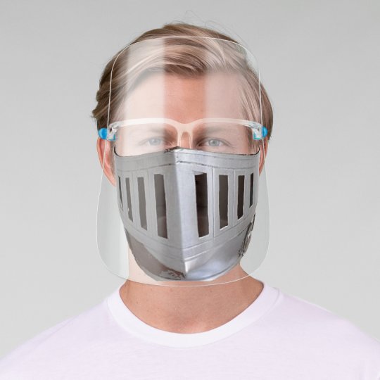 Medieval Knight Helmet Face Plate Face Shield | Zazzle.com