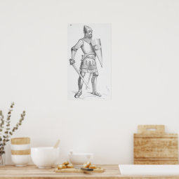 Medieval Knight Poster | Zazzle