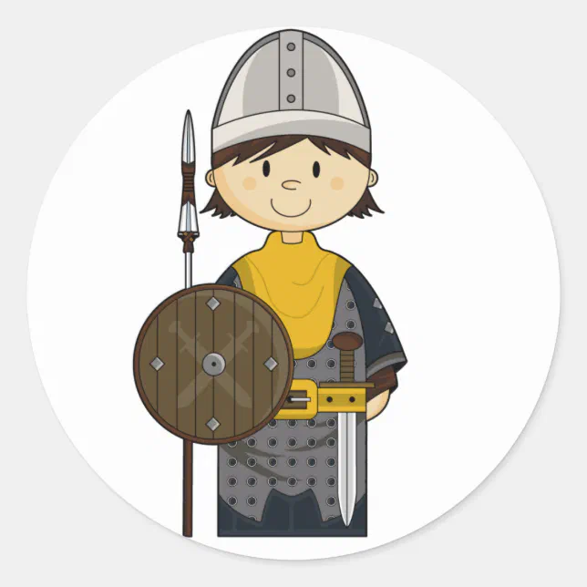 Medieval Knight Sticker | Zazzle