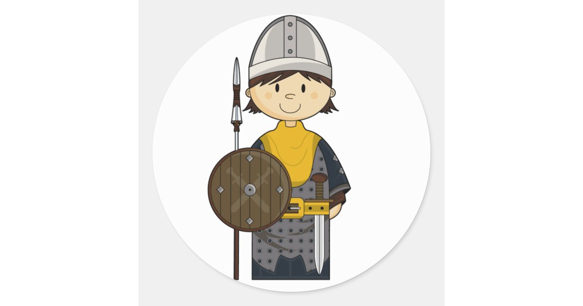 Medieval Knight Sticker | Zazzle