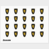 Medieval Knights Shield Sticker | Zazzle